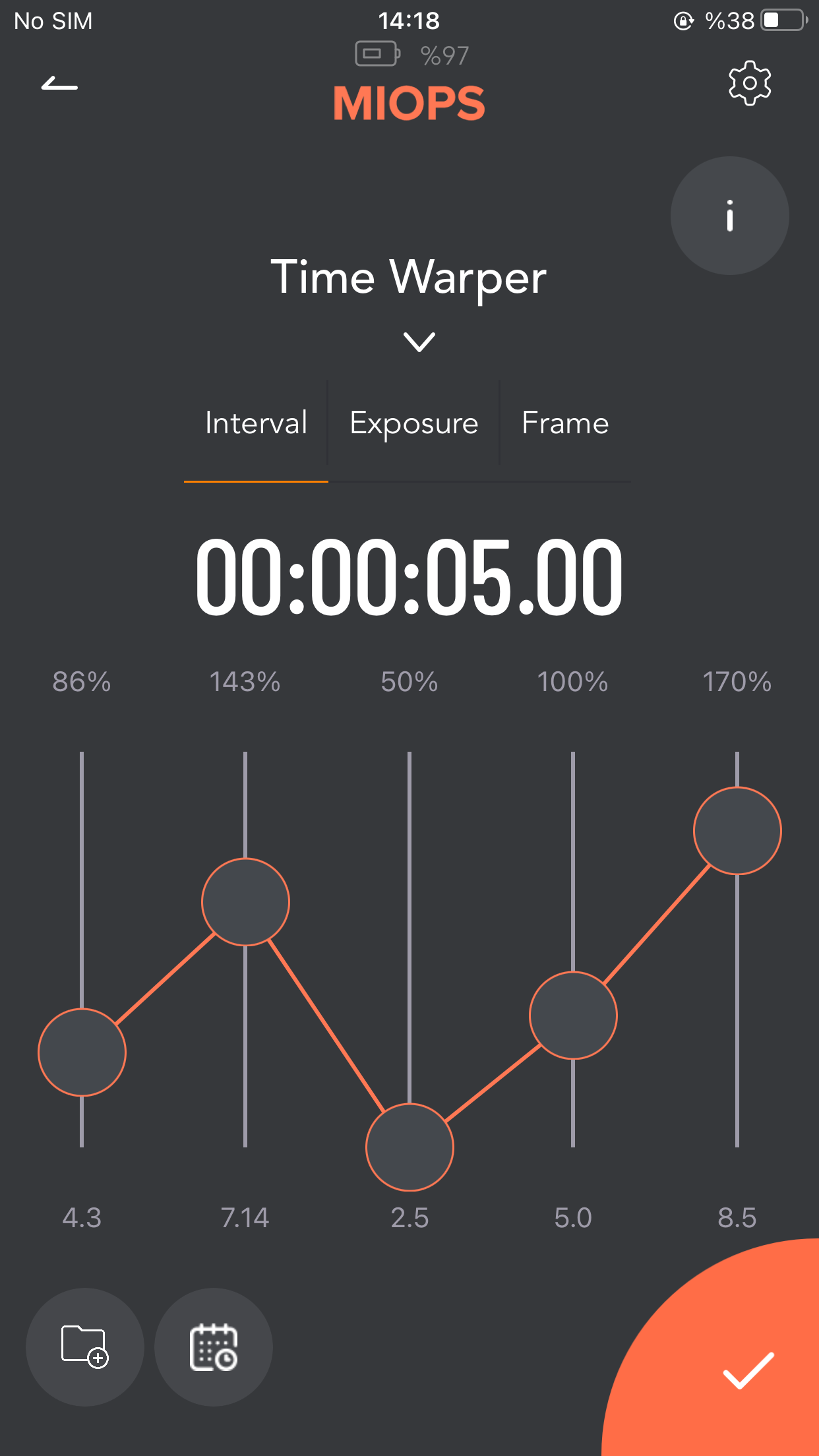 Timewarper Mode for Smart+ – MIOPS SUPPORT